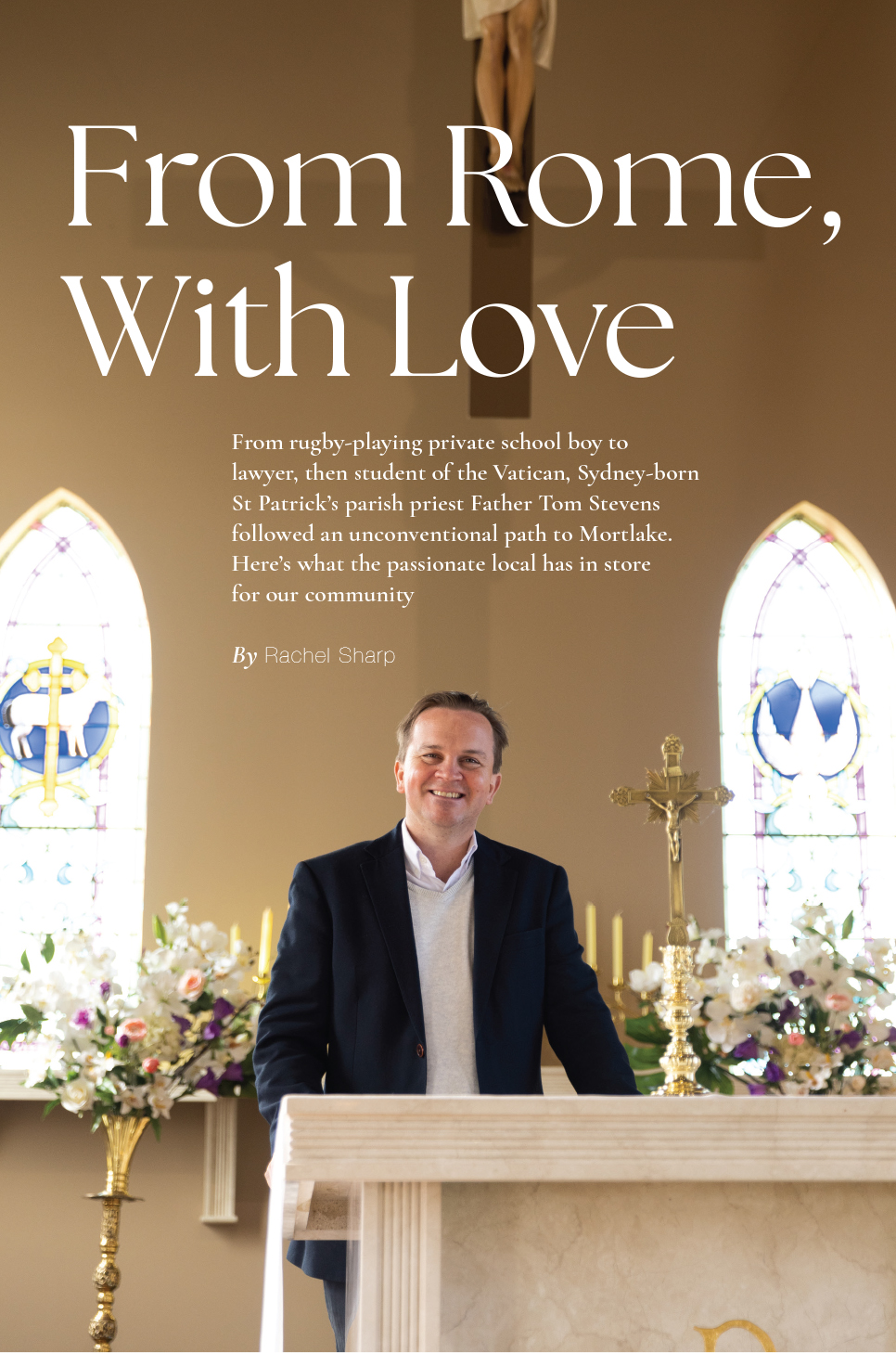 From Rome, With Love - Father Tom Stevens - Bon Vivant Magazine